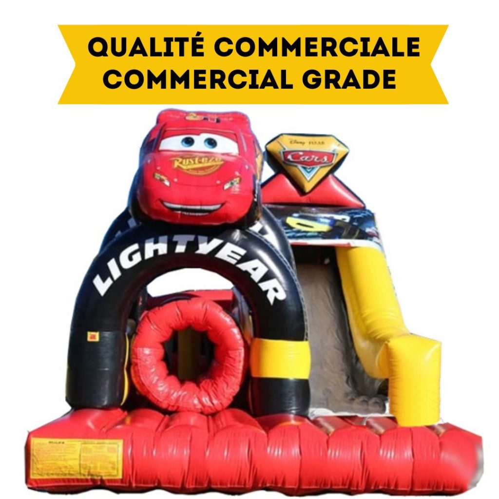Cars Inflatable Obstacle Course - Fun Party - Location de Mascotte et ...