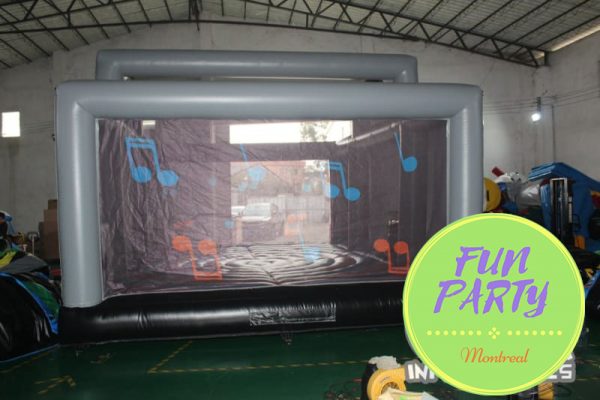 Inflatable Boom Box bouncy castle - Fun Party - Location de Mascotte et ...